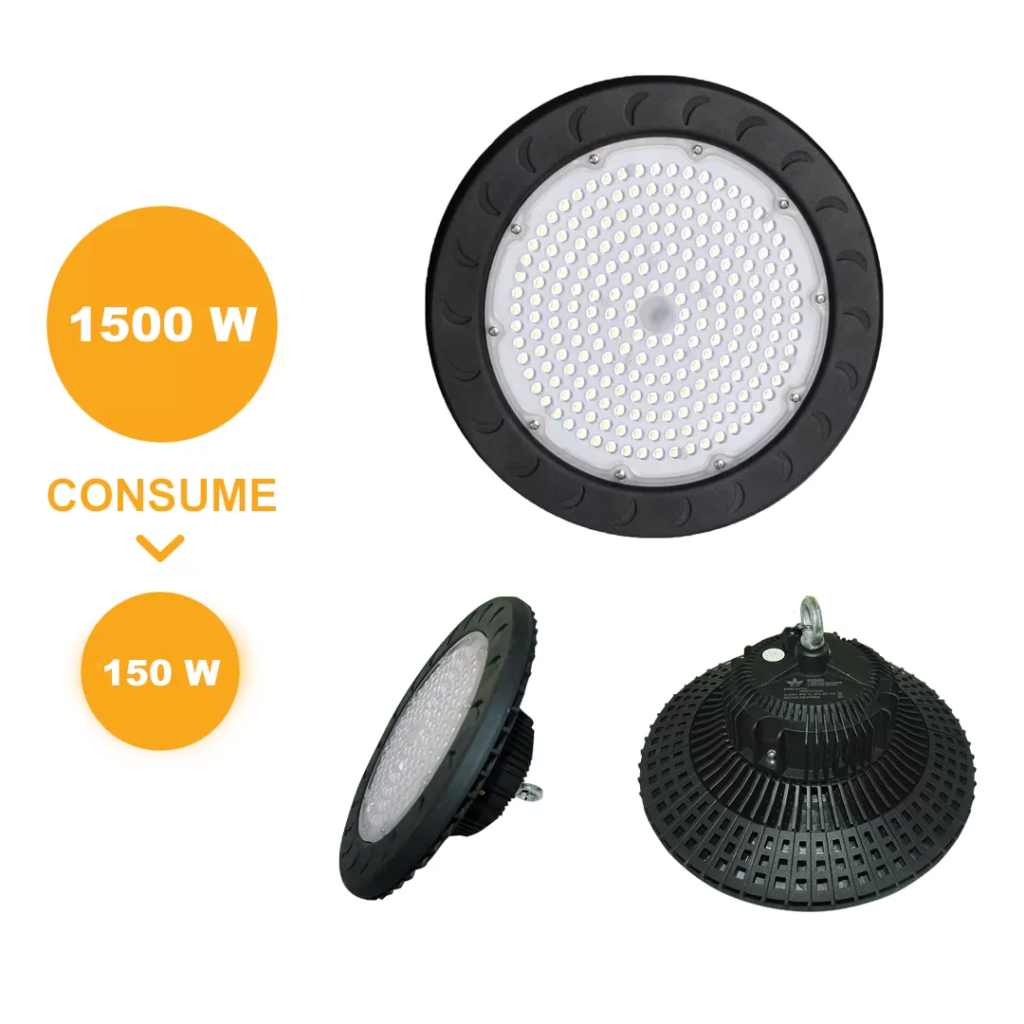 ILV Lámpara tipo campana UFO industrial de 150Watts – Sofix