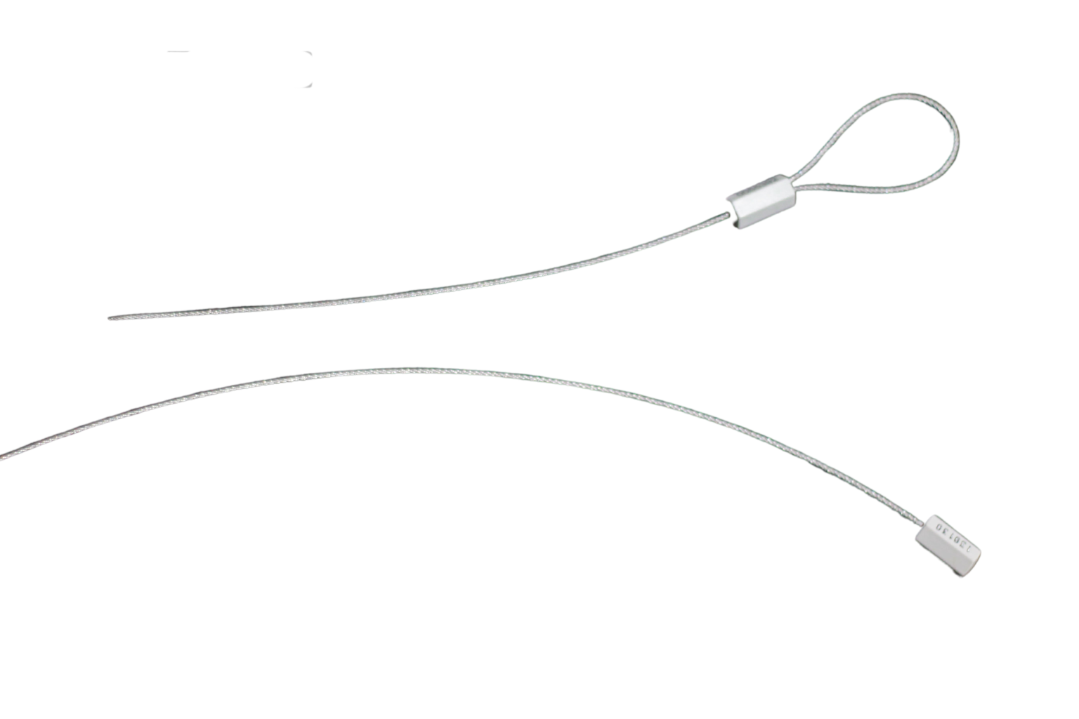 Sello de seguridad tipo cable, hexágono , 40 cm, Personalizado – Sofix